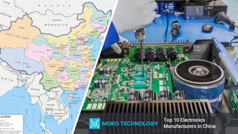Top 10 Electronics Manufacturers in India - MOKO Technology